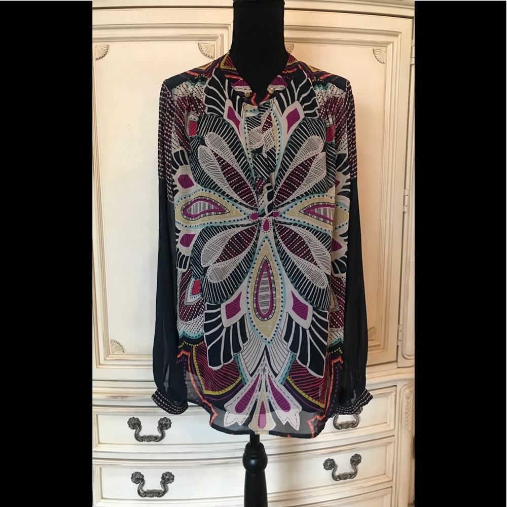 Beautiful Multi Colored Blouse. - Gem